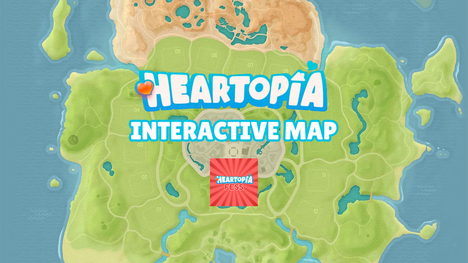 Heartopia Interactive Map | Explore Resources, Collectibles & Wildlife